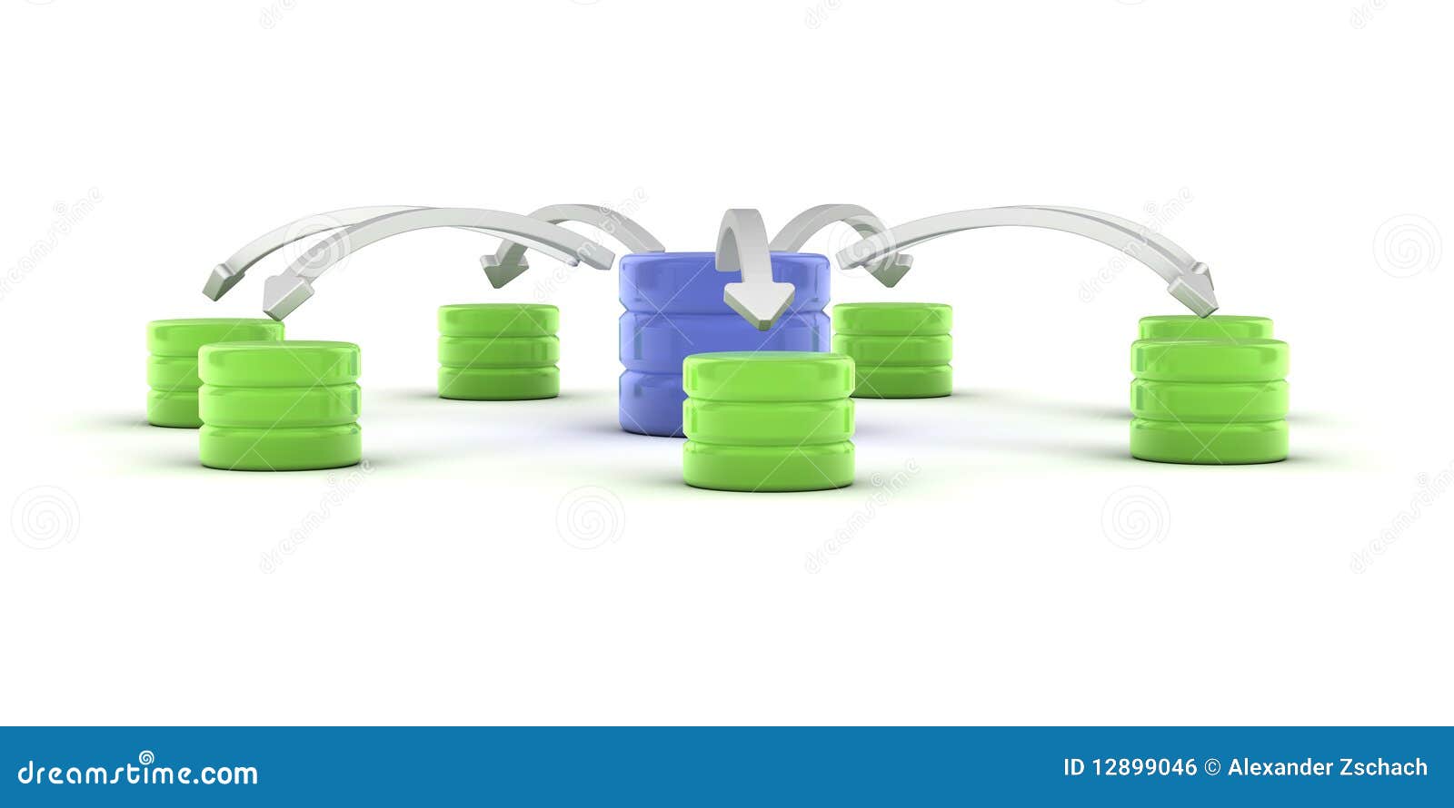 Ban On Redundancy Blue Gradient Icon Cartoon Vector | CartoonDealer.com ...