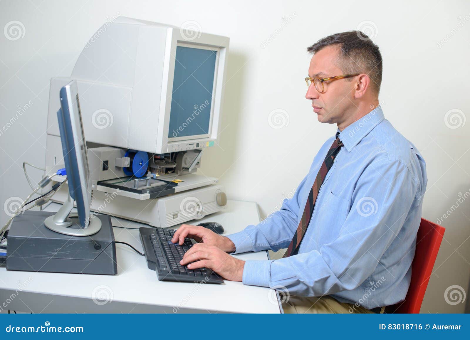 Database Administrator in Office Stock Photo - Image of computer ... Database Administrator in Office Stock Photo - Image of computer ...