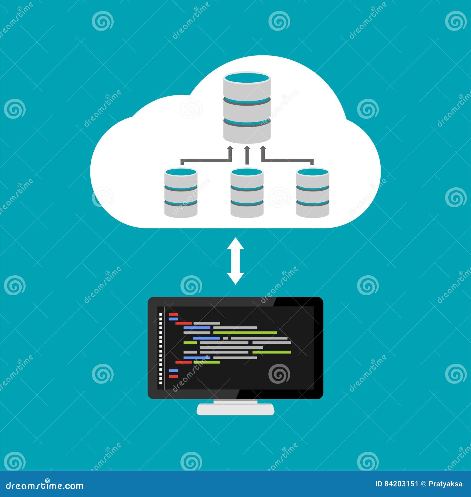 Database Architecture Programming. Database Relation Management Stock ...