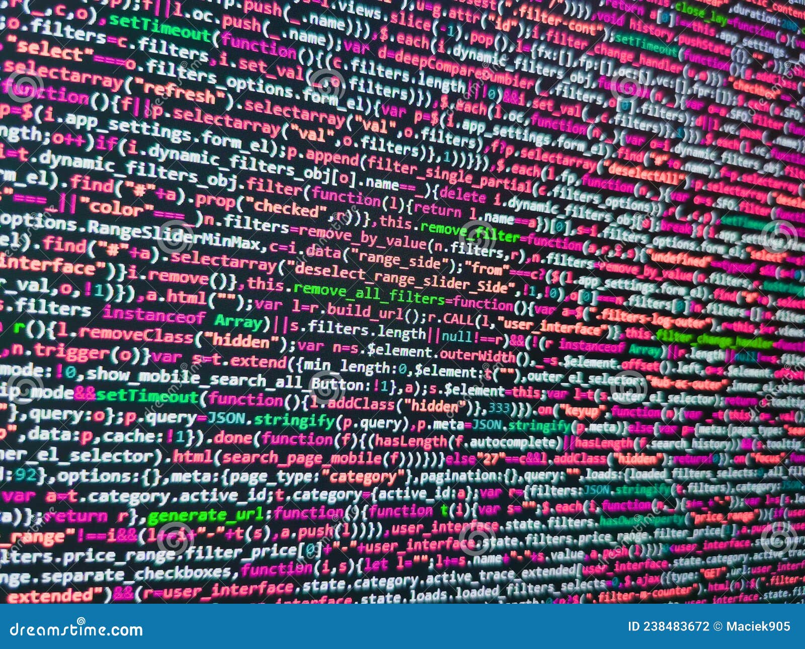 Database Bits Access Stream Visualisation Computer Programming Source Code Programing Workflow
