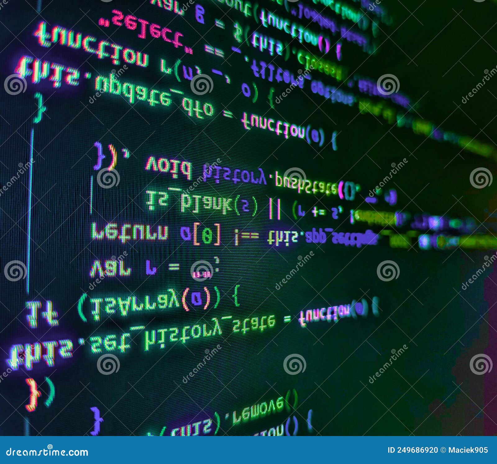 Database Bits Access Stream Visualisation Computing Cyberspace