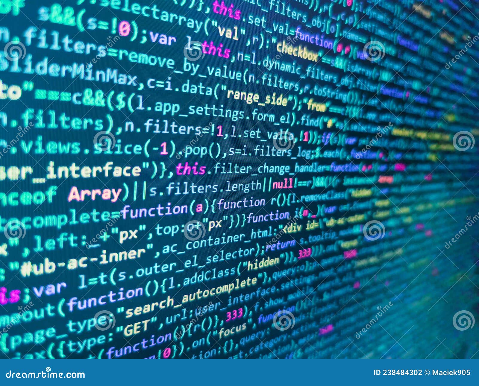 Database Bits Access Stream Visualisation. Information Technology ...