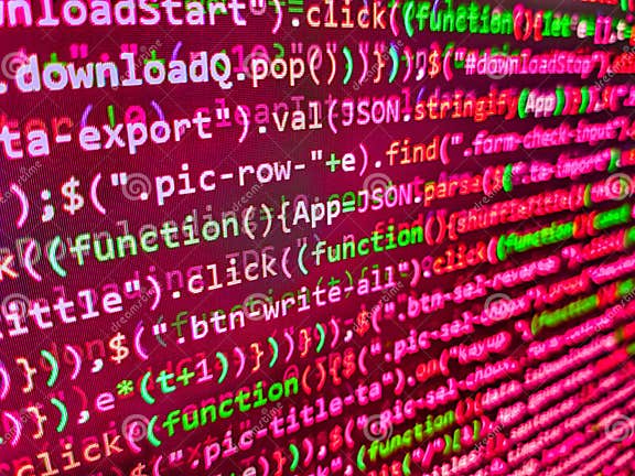 Database Bits Access Stream Visualisation Programmer Working In 0339
