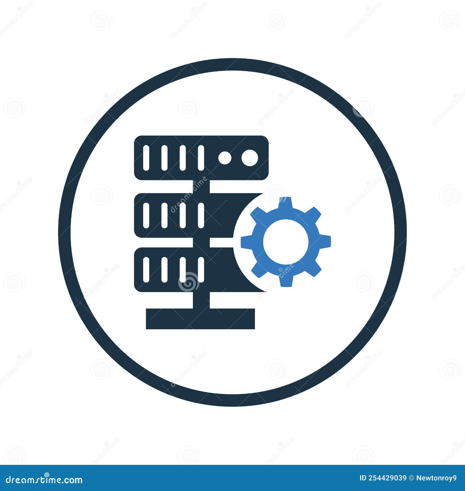 Database, Configuration, Setting Icon. Simple Editable Vector Graphics ... Database, Configuration, Setting Icon. Simple Editable Vector Graphics ...