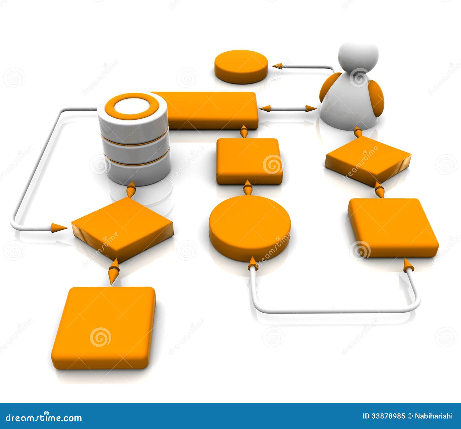 Database stock illustration. Illustration of datacenter - 33878985