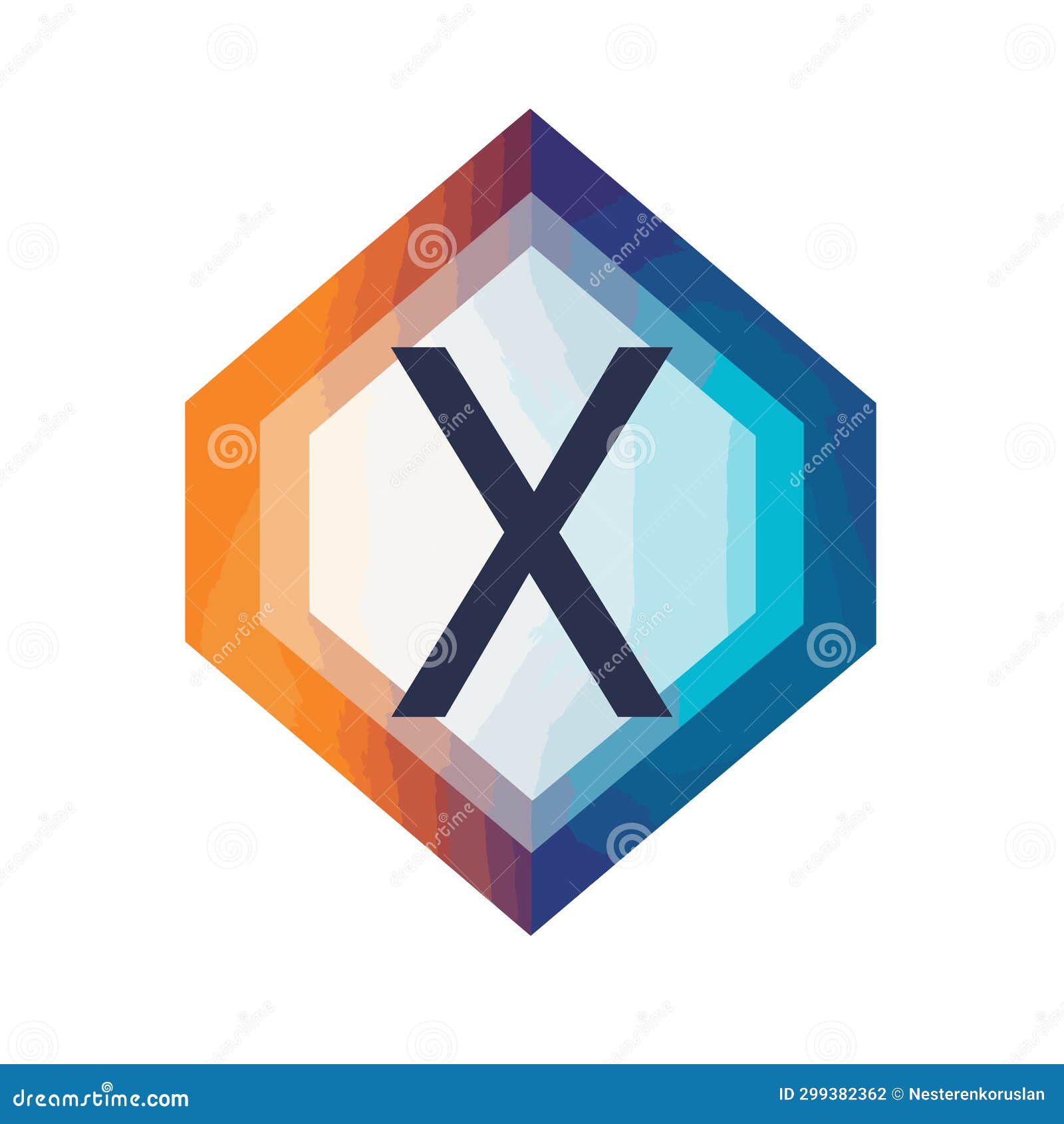 Database Design and Development Filled Gradient Initial Logo Idea Stock Illustration ...