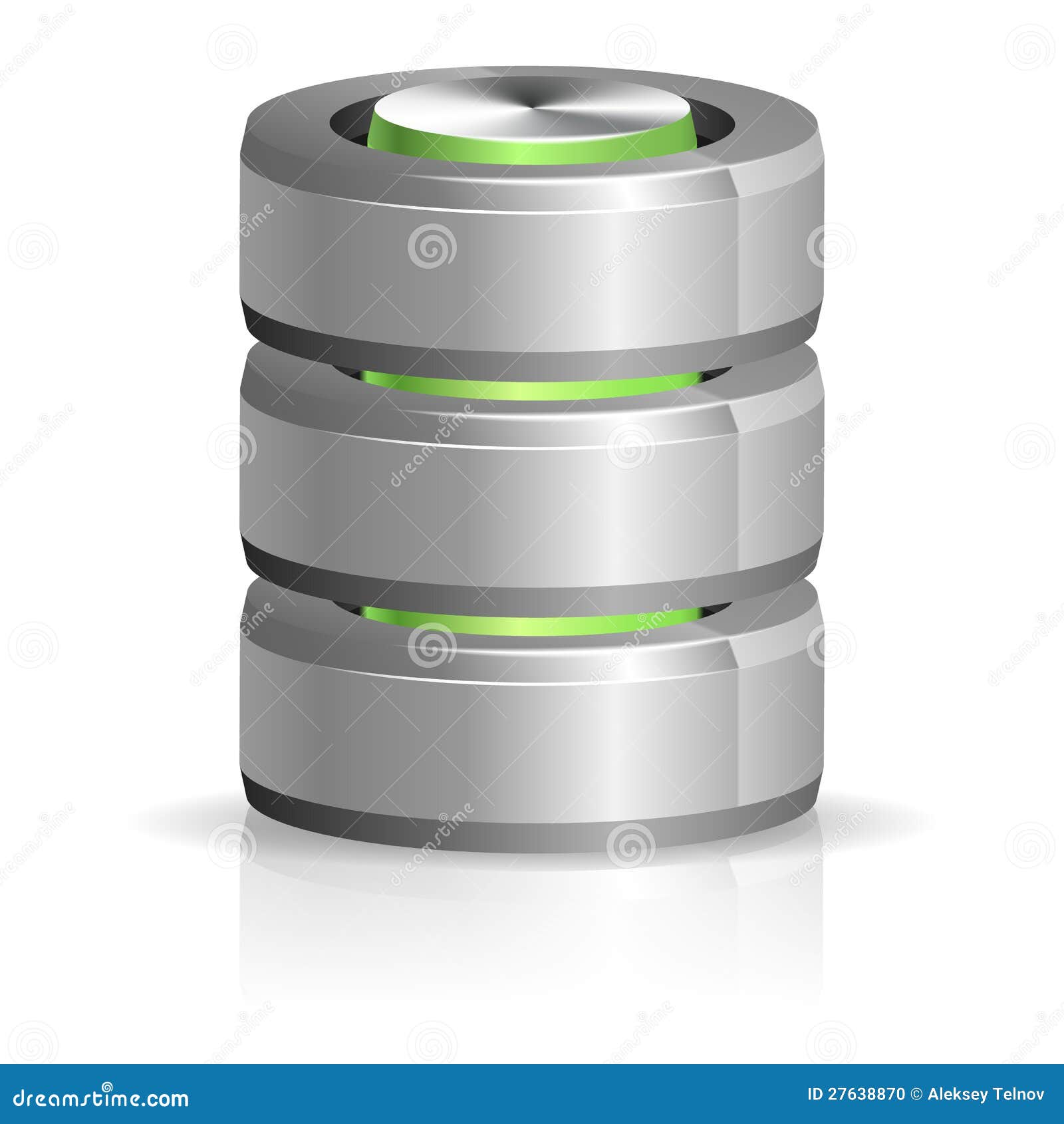 Hard Disk And Database Icon Stock Image | CartoonDealer.com #25070551