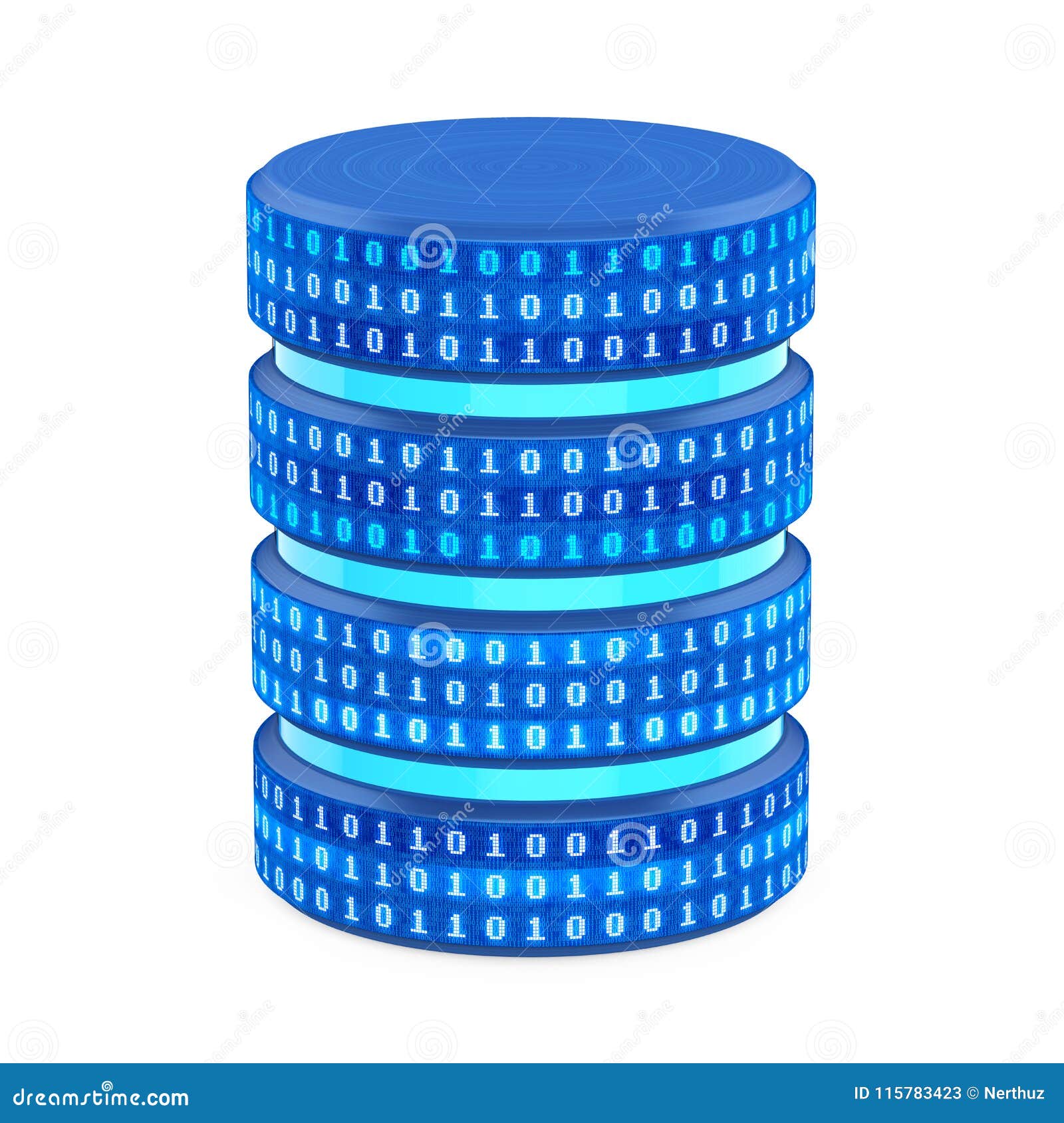 Database Icon with Binary Code Isolated Stock Illustration ... Database Icon with Binary Code Isolated Stock Illustration ...