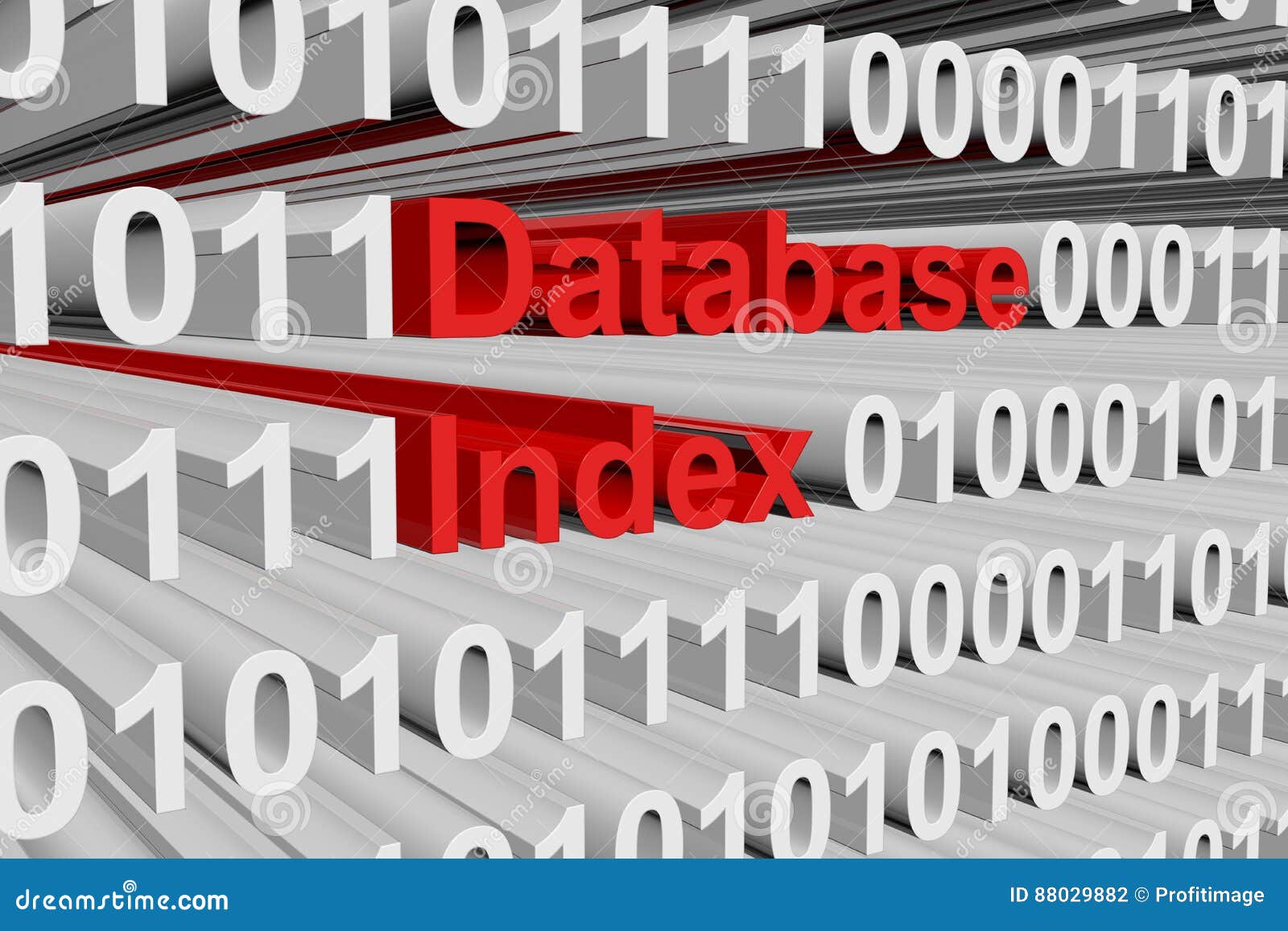 Database Index Stock Illustration Illustration Of Access 88029882