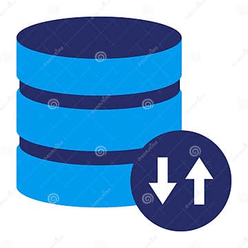 Database Maintenance and Optimization Icon Stock Vector - Illustration ...