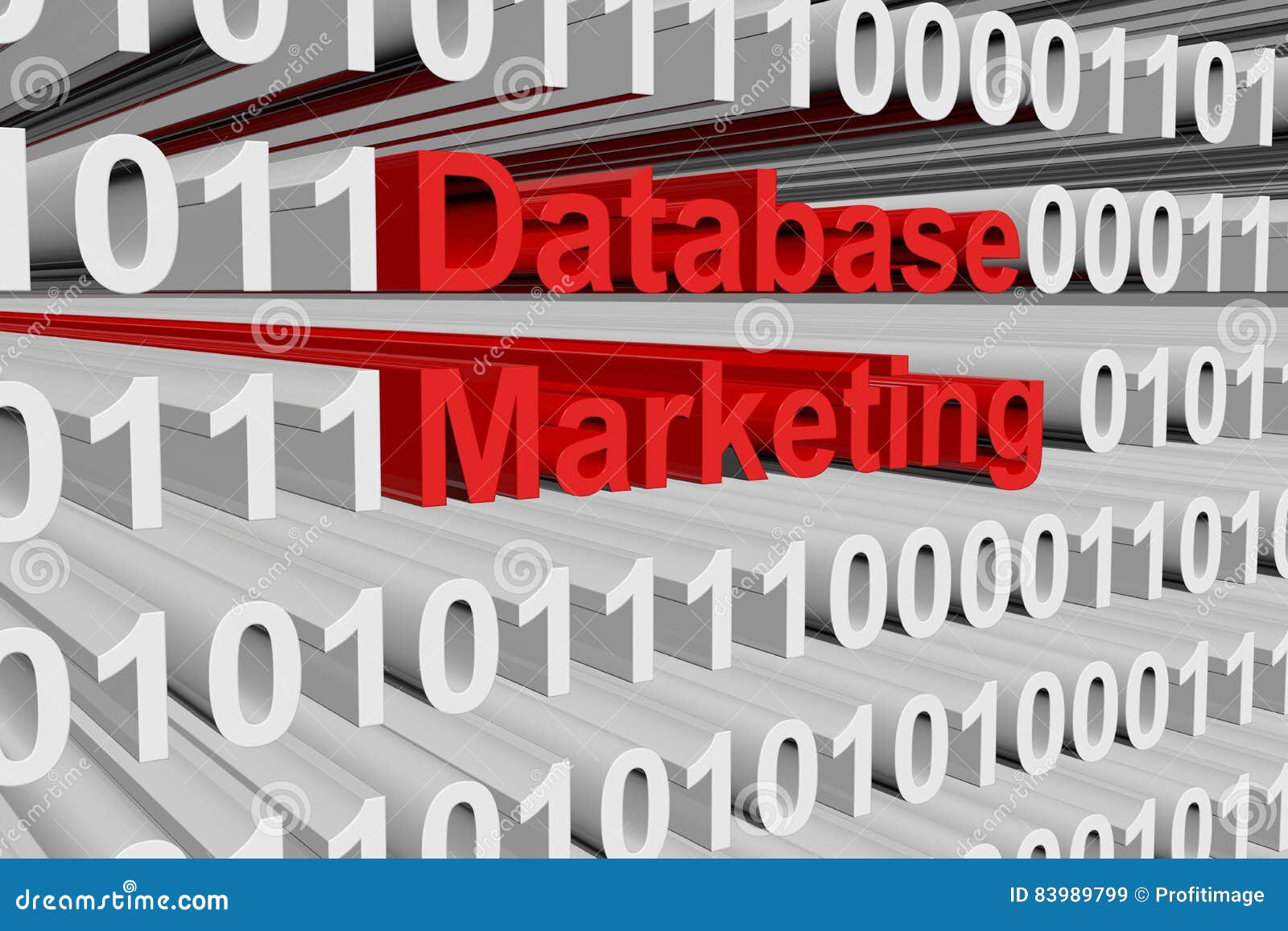 Database marketing stock illustration. Illustration of communications ...