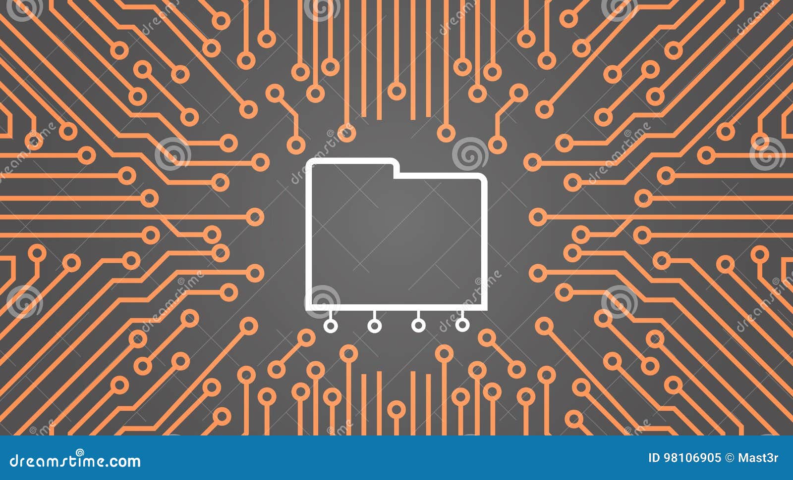 SQL Database Banner With Colorful Plexus Design Vector Illustration ...