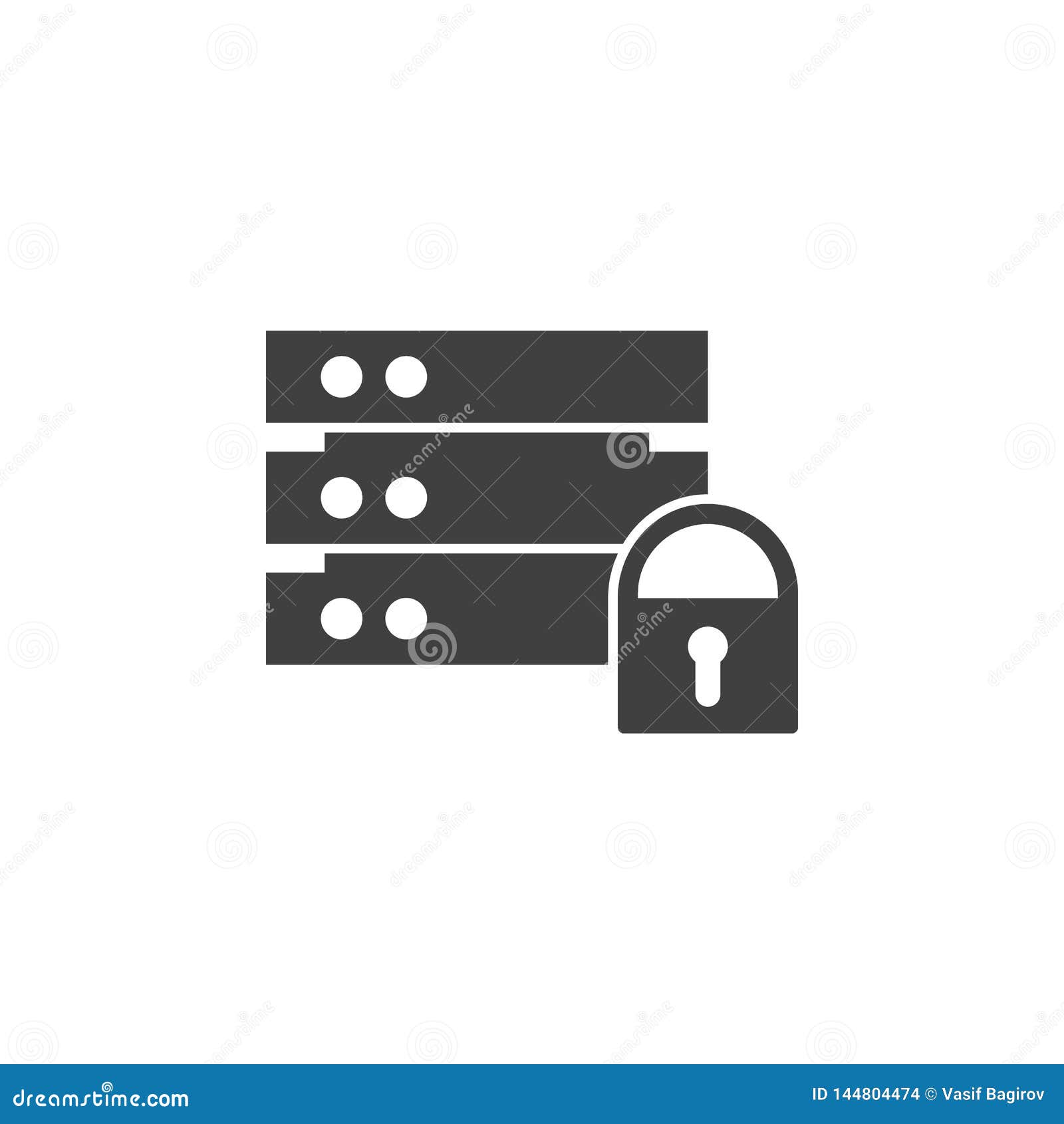 Database Server Clock Vector Icon Element Of Data For Mobile Concept And Web Apps
