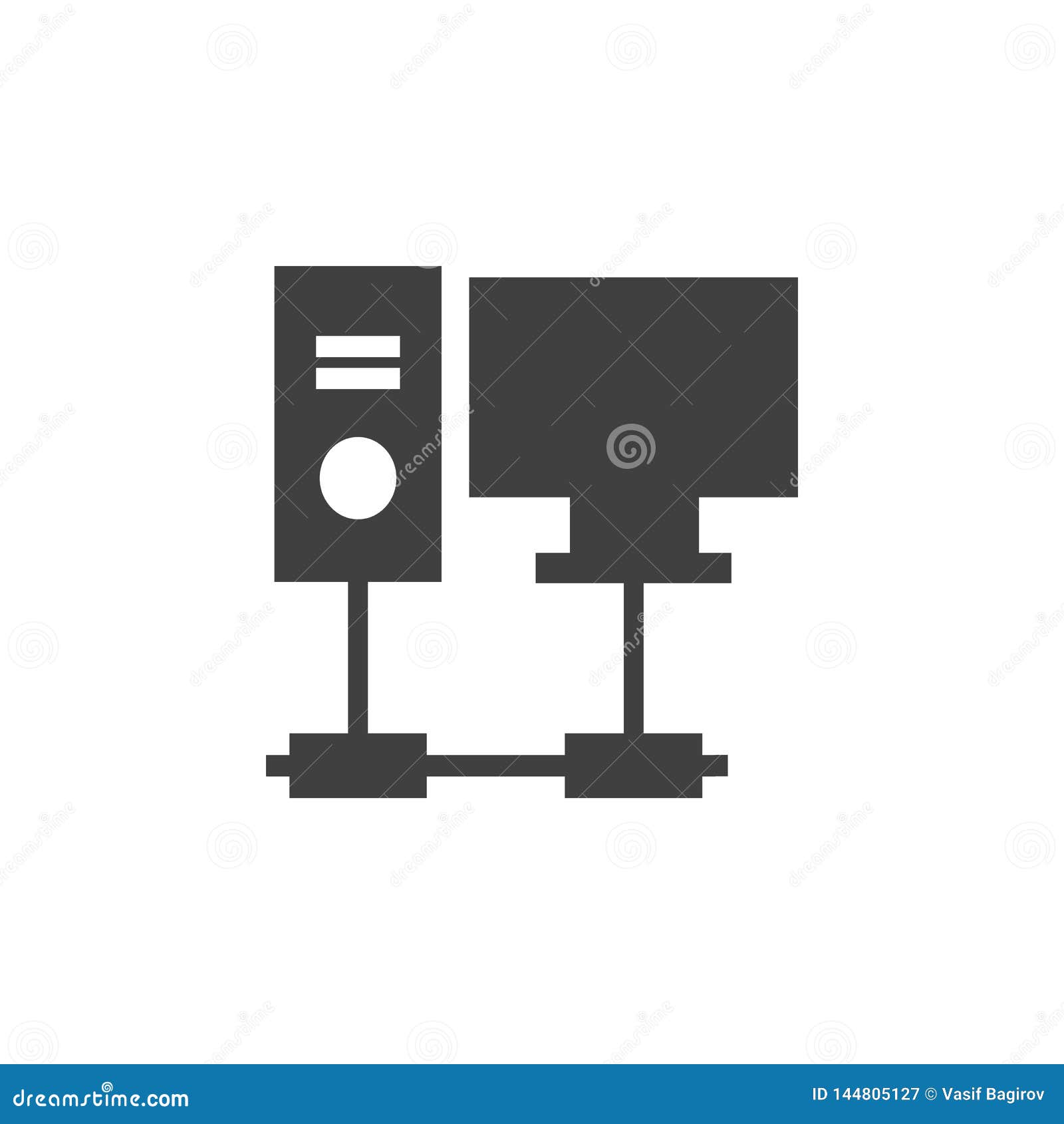 Database Server Computer Vector Icon Element Of Data For Mobile Concept And Web Apps