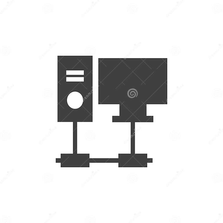 Database Server Computer Vector Icon Element Of Data For Mobile Concept And Web Apps