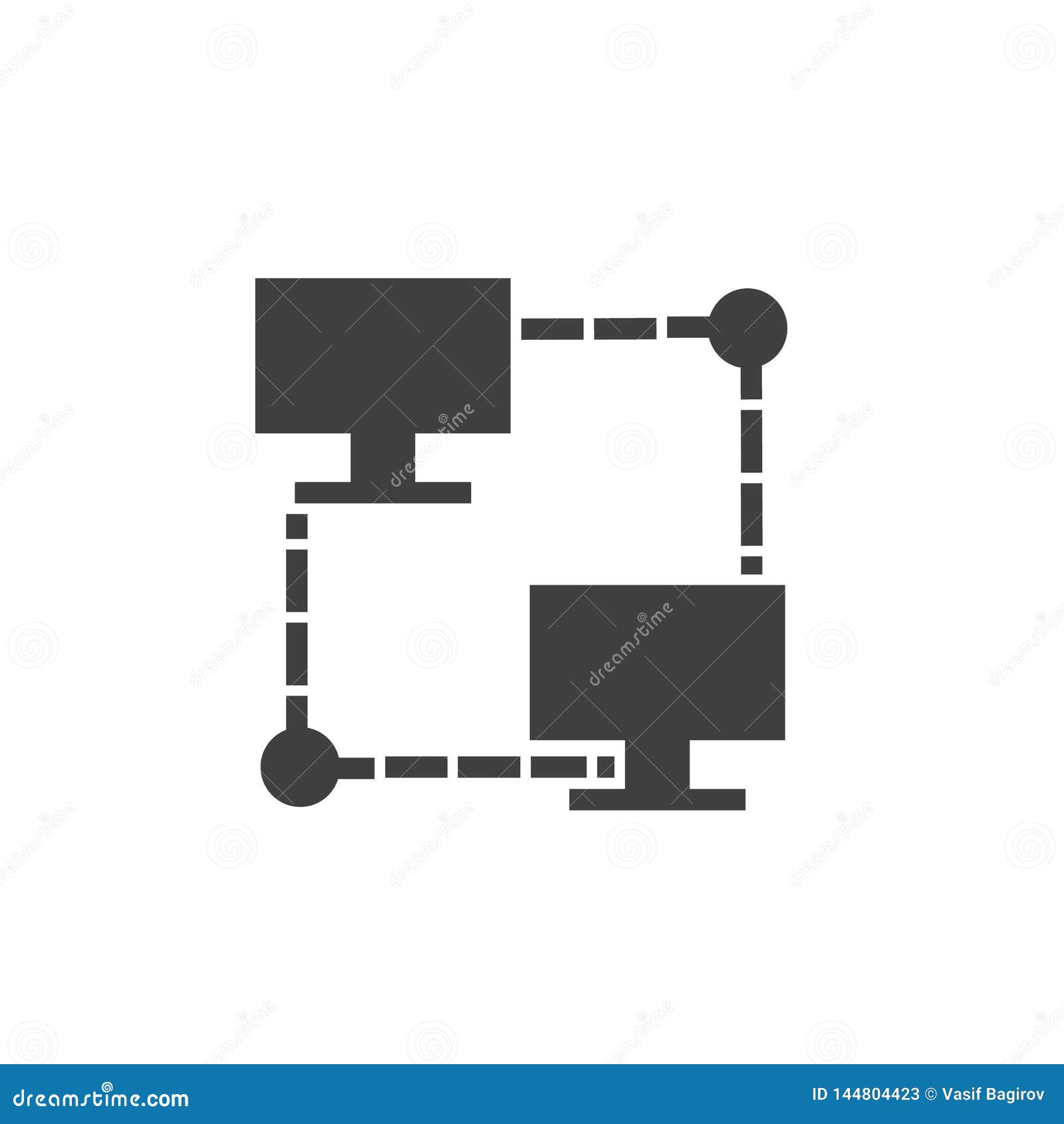 Database Server Land Vector Icon Element Of Data For Mobile Concept And Web Apps Illustration