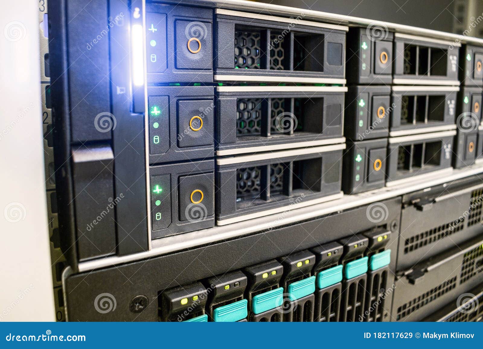 The Database Server Is In The Rack Of The Data Center. Modern Computer ... The Database Server Is In The Rack Of The Data Center. Modern Computer ...