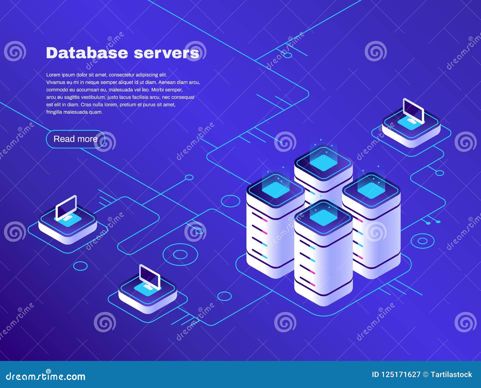 Database Servers Digital Datacenter Server Network Hosting Tech Support Online Cloud Storage