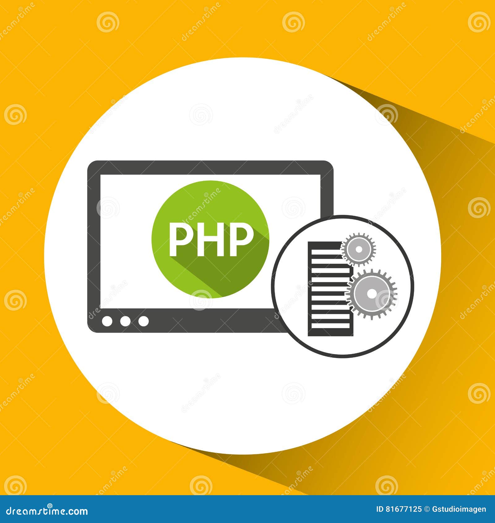 Database Setting Php Computer Web Stock Vector - Illustration of backup ... Database Setting Php Computer Web Stock Vector - Illustration of backup ...