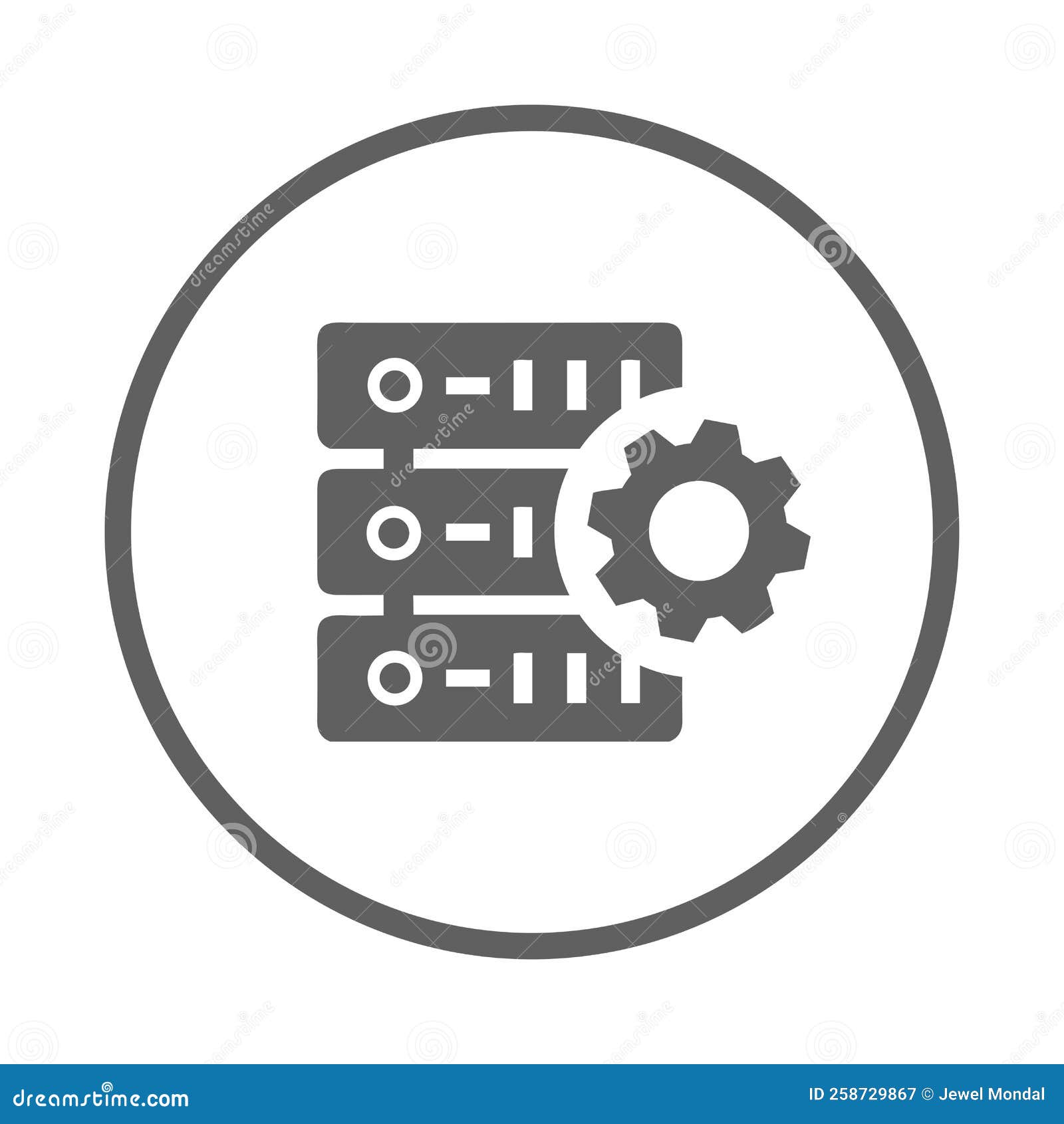 Database, Setting, Server Icon. Gray Vector Design Stock Illustration ... Database, Setting, Server Icon. Gray Vector Design Stock Illustration ...