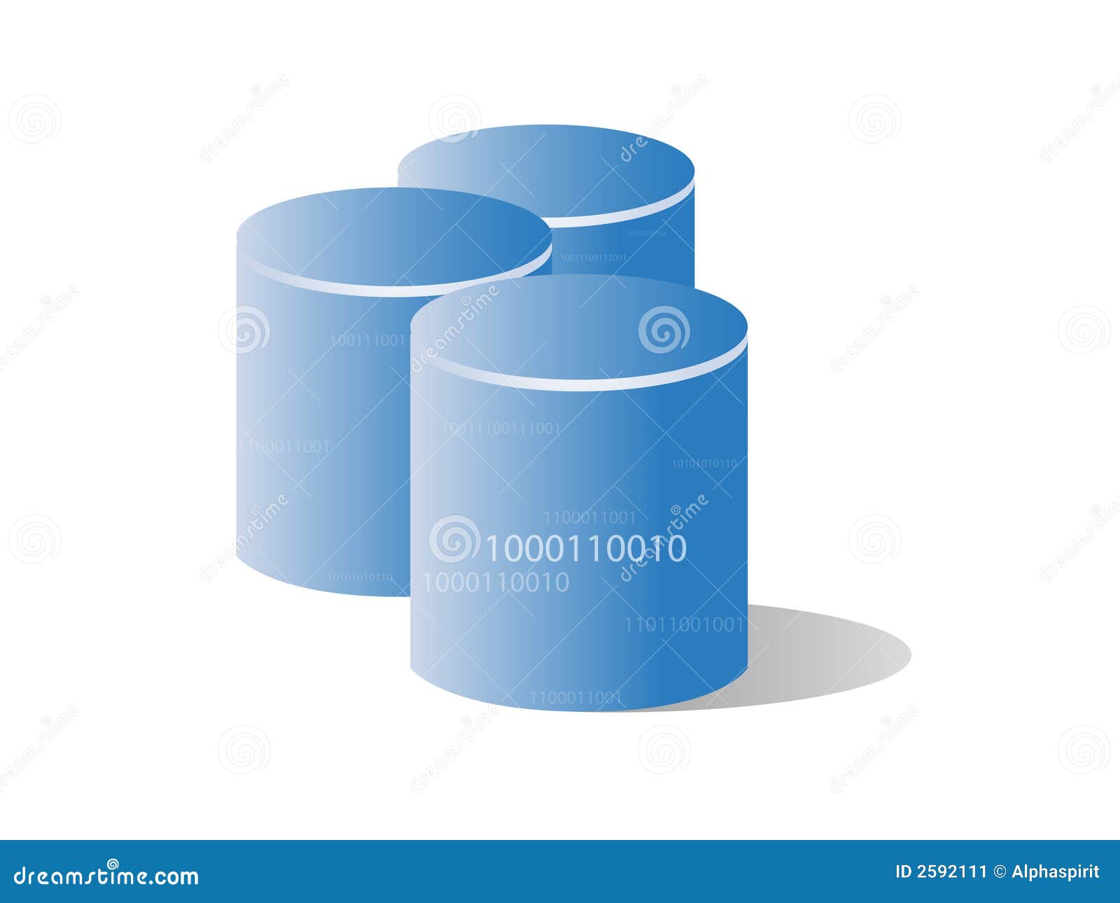Database / Storage stock vector. Illustration of informations - 2592111
