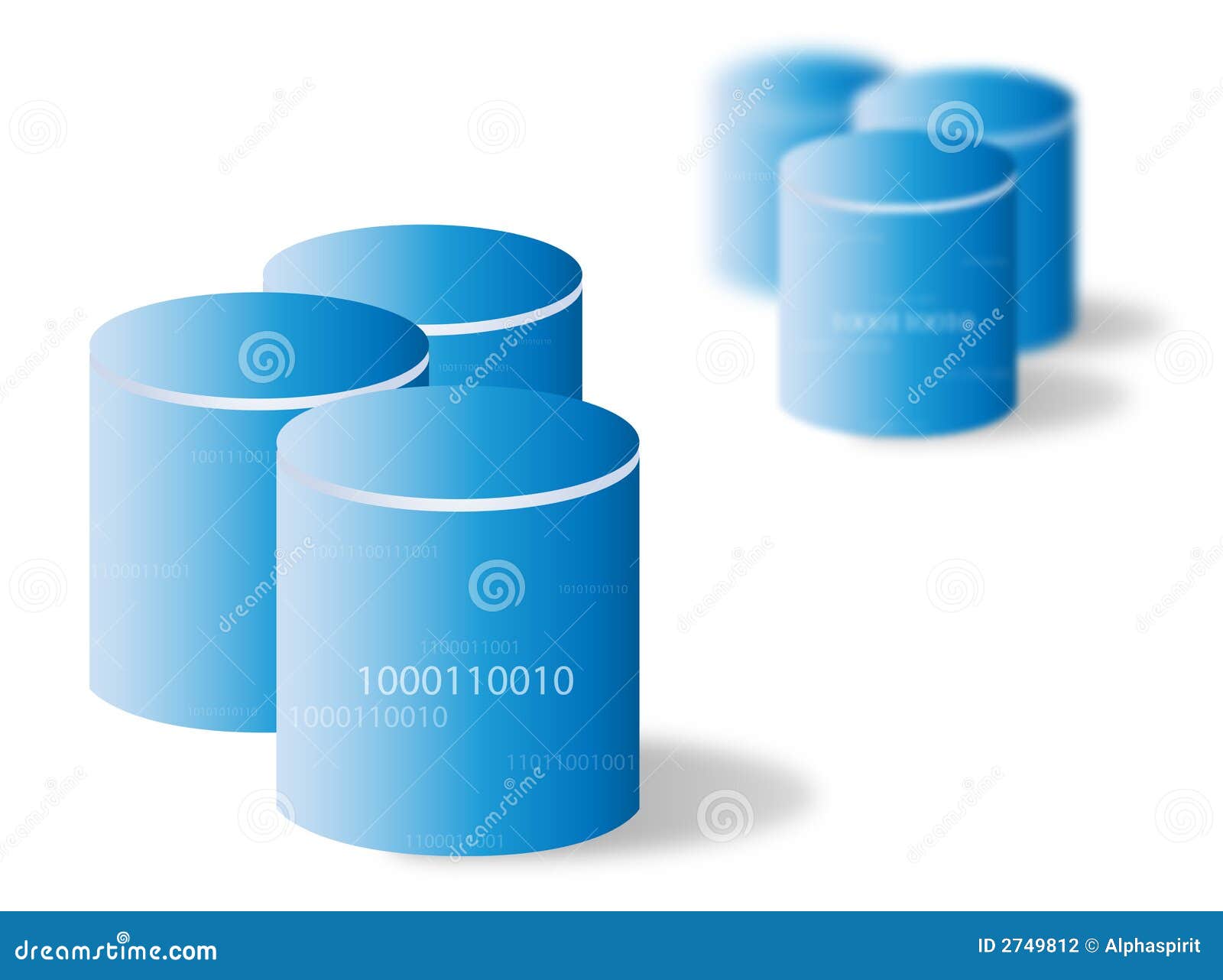 Database / Storage stock vector. Illustration of connectivity - 2749812