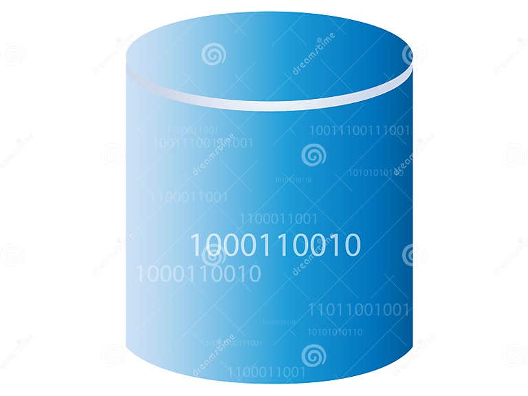 Database / Storage stock vector. Illustration of cylinders - 2749888