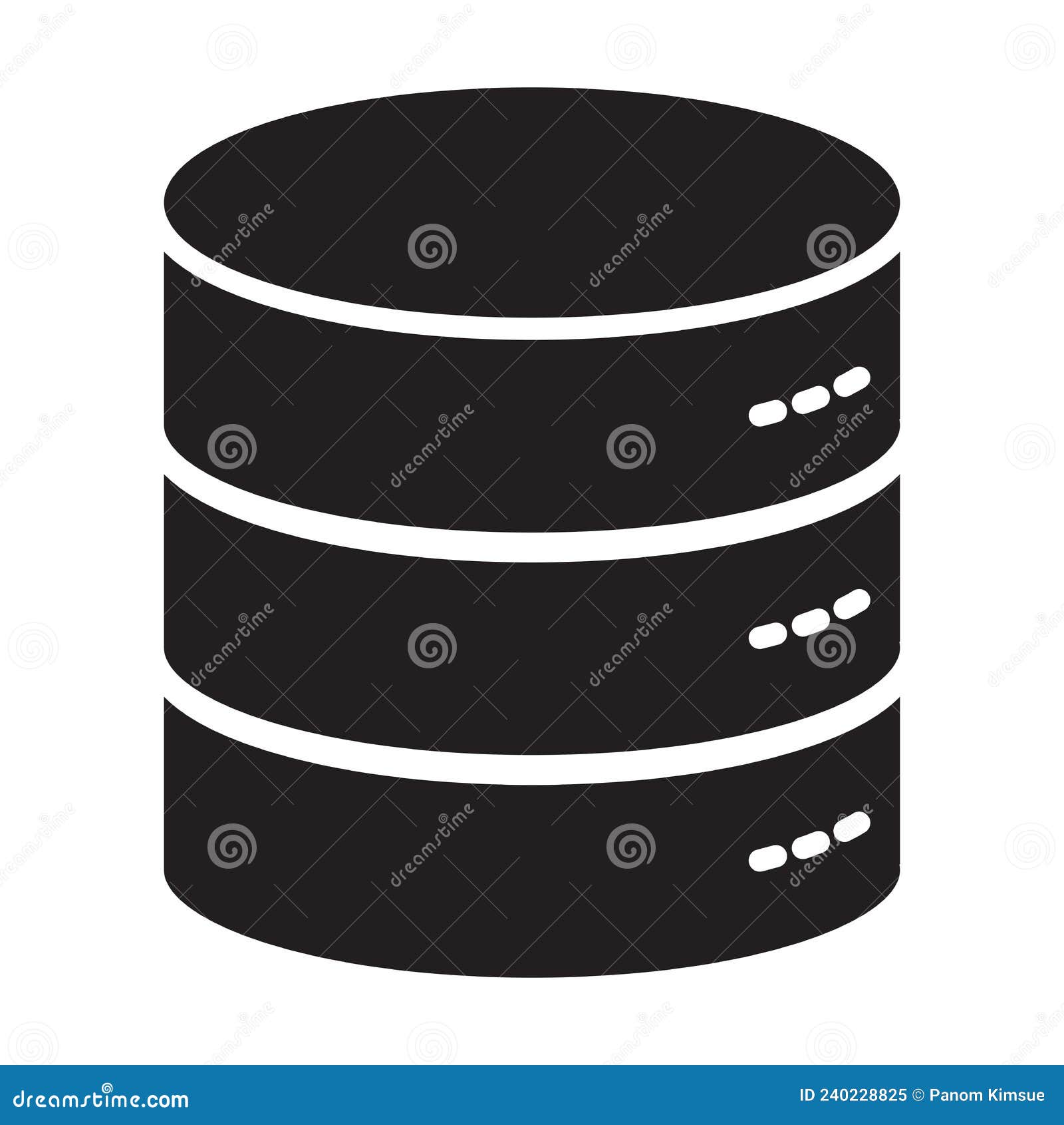 Database Storage Icon Vector for Your Website Design, Logo, App, UI ...