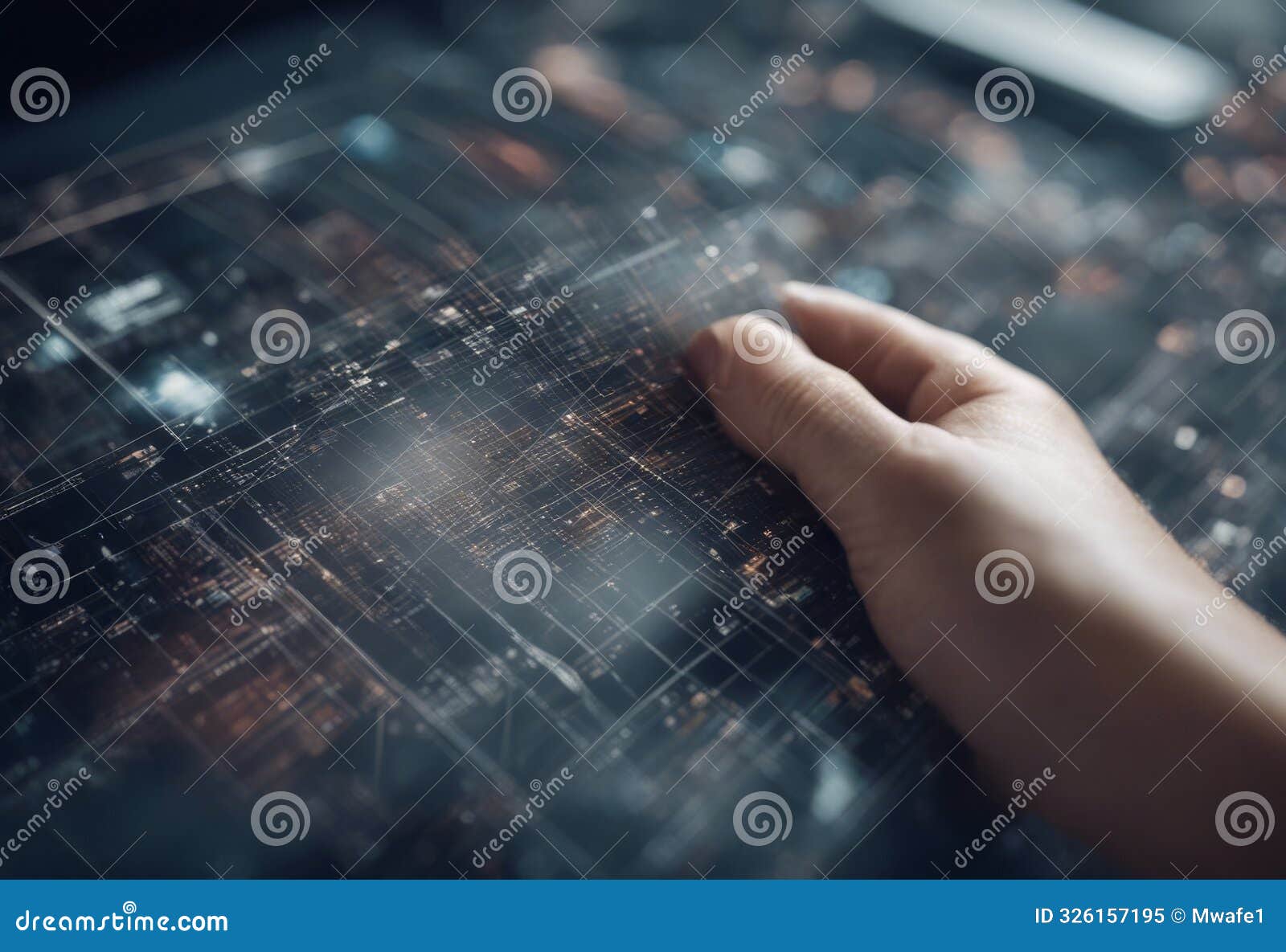 Man Programmer Back Working On His PC Computer. Coding And Programming. Office Interior ...