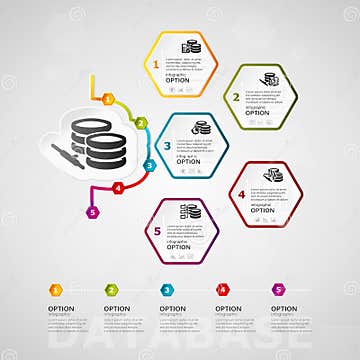 Database Timeline Infographics Stock Vector - Illustration of ...