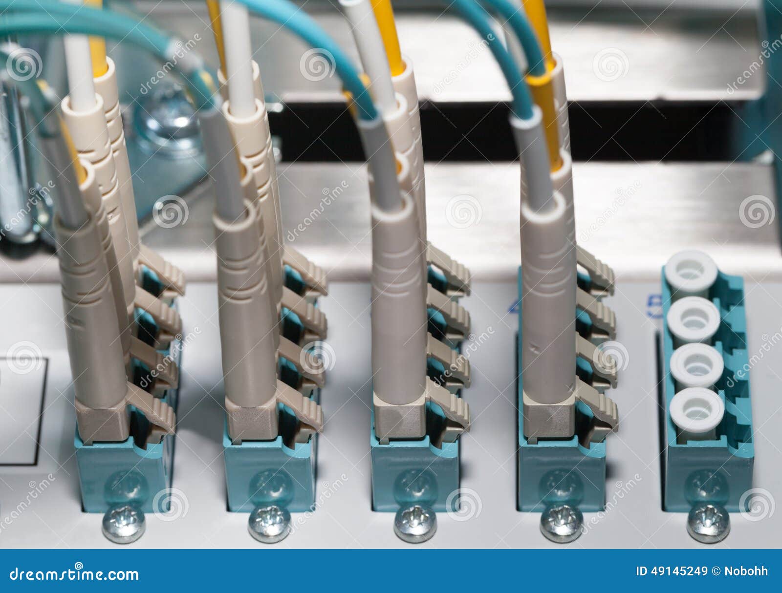 Datacenter Fiber Optic Patch Panel and Distributor for Cloud Stock ...