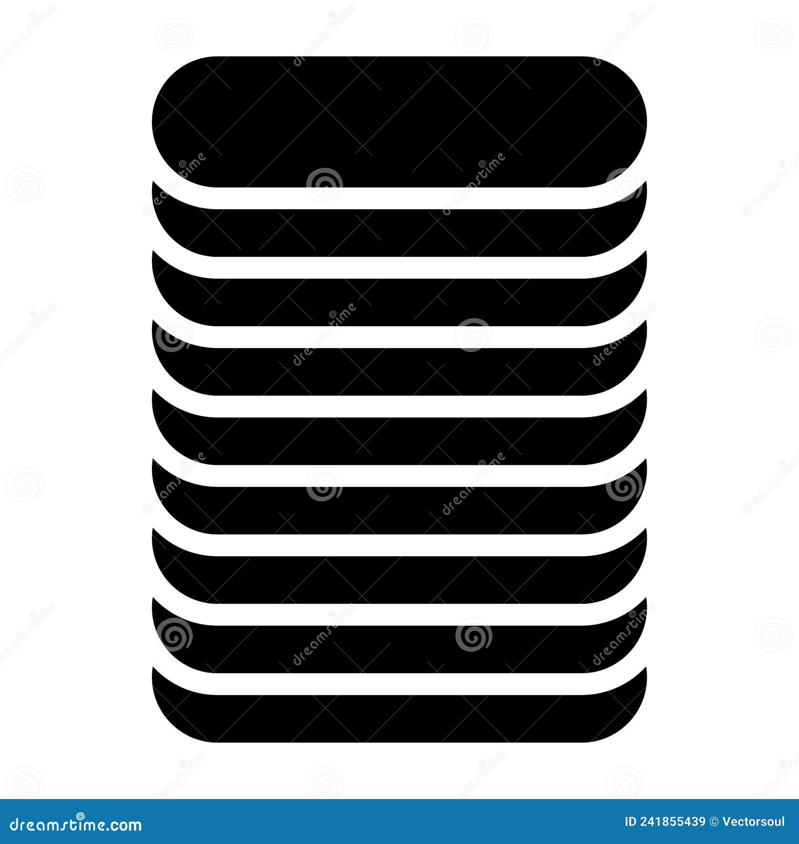 Datacenter, HDD, Hard Disk Drive Webhosting Icon, Symbol. Archive ...