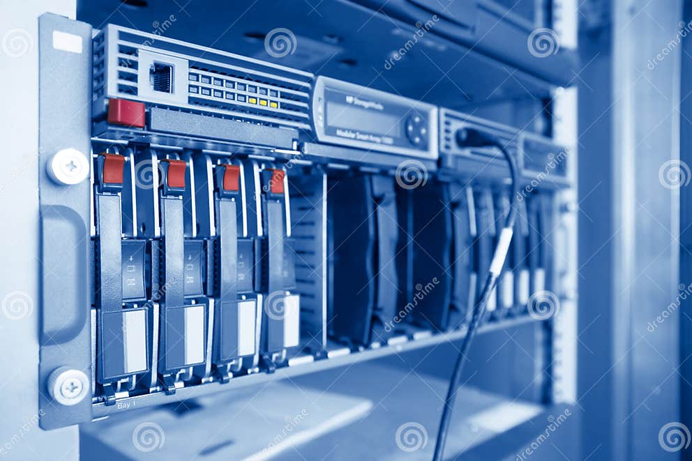 Datacenter storage server stock photo. Image of provider - 7061846