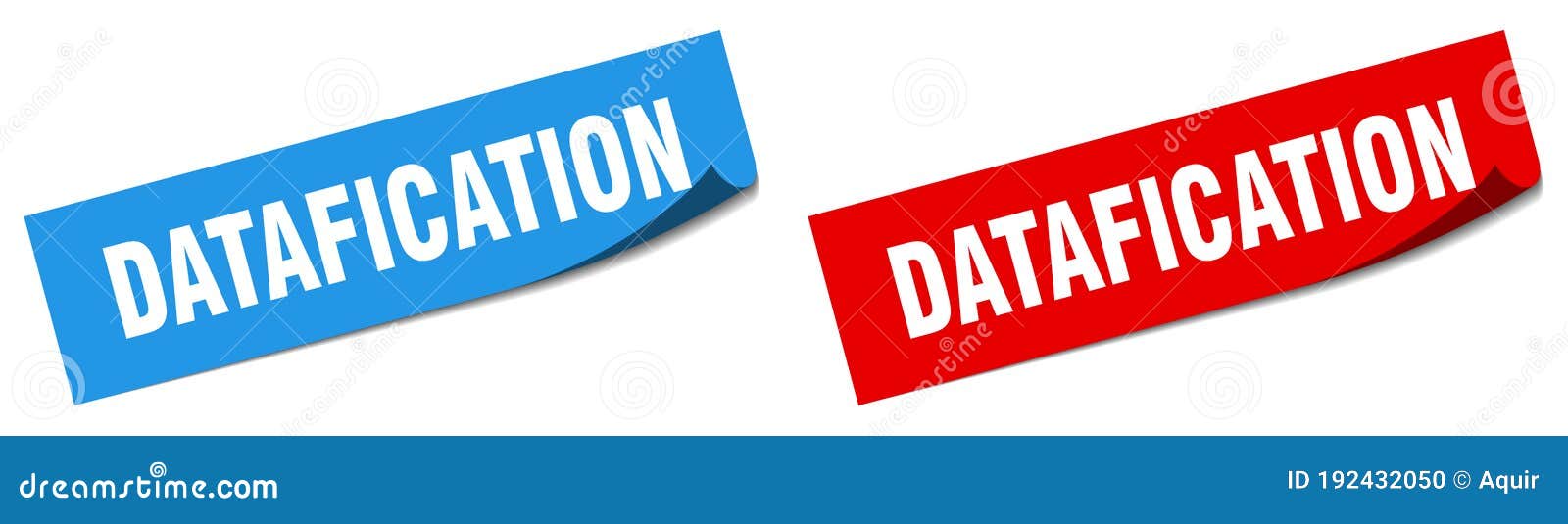 Datafication Sticker. Datafication Sign Set Stock Vector - Illustration ...