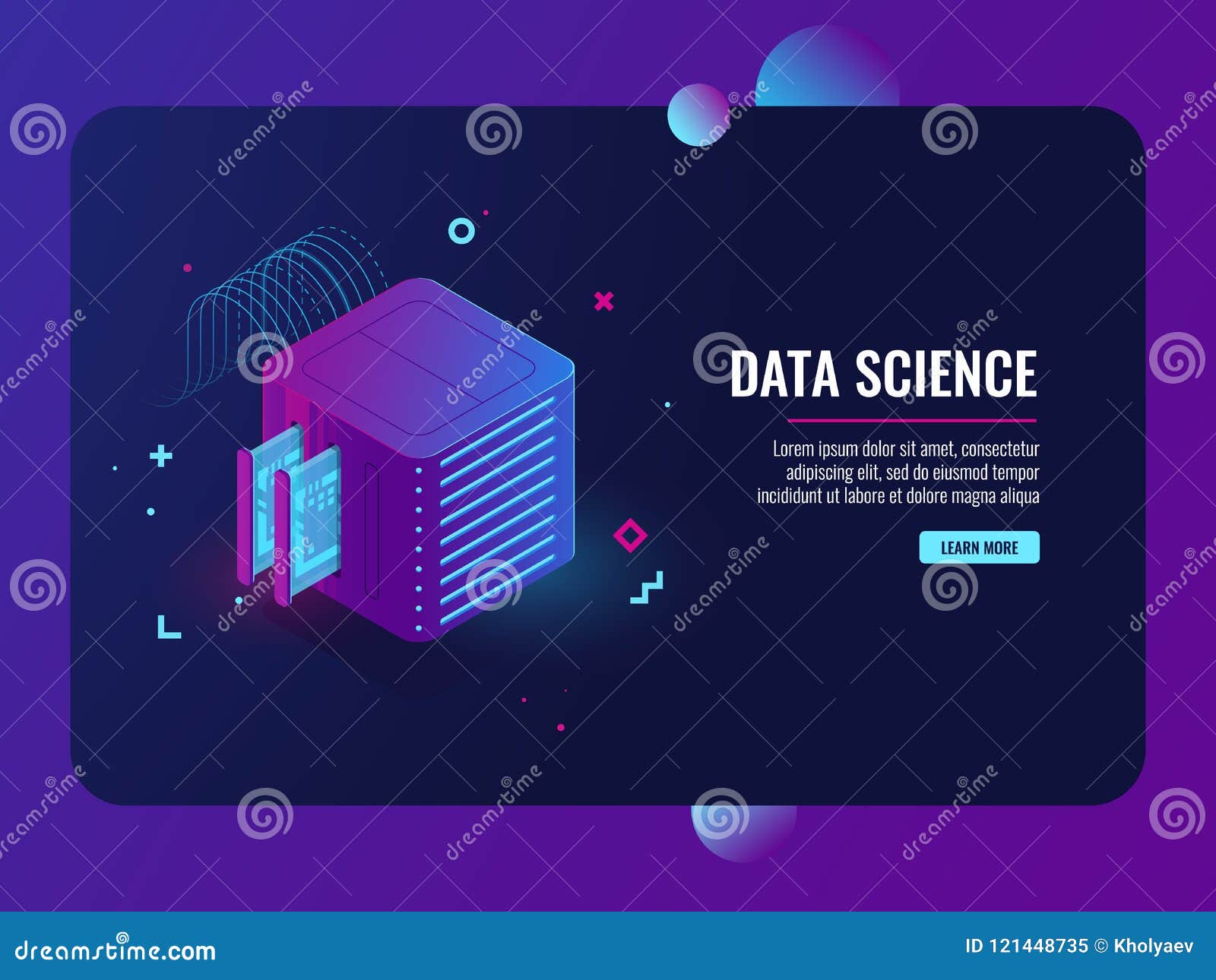 Dataflow Computing, Server Room, Database and Datacenter Icon, VPN ...