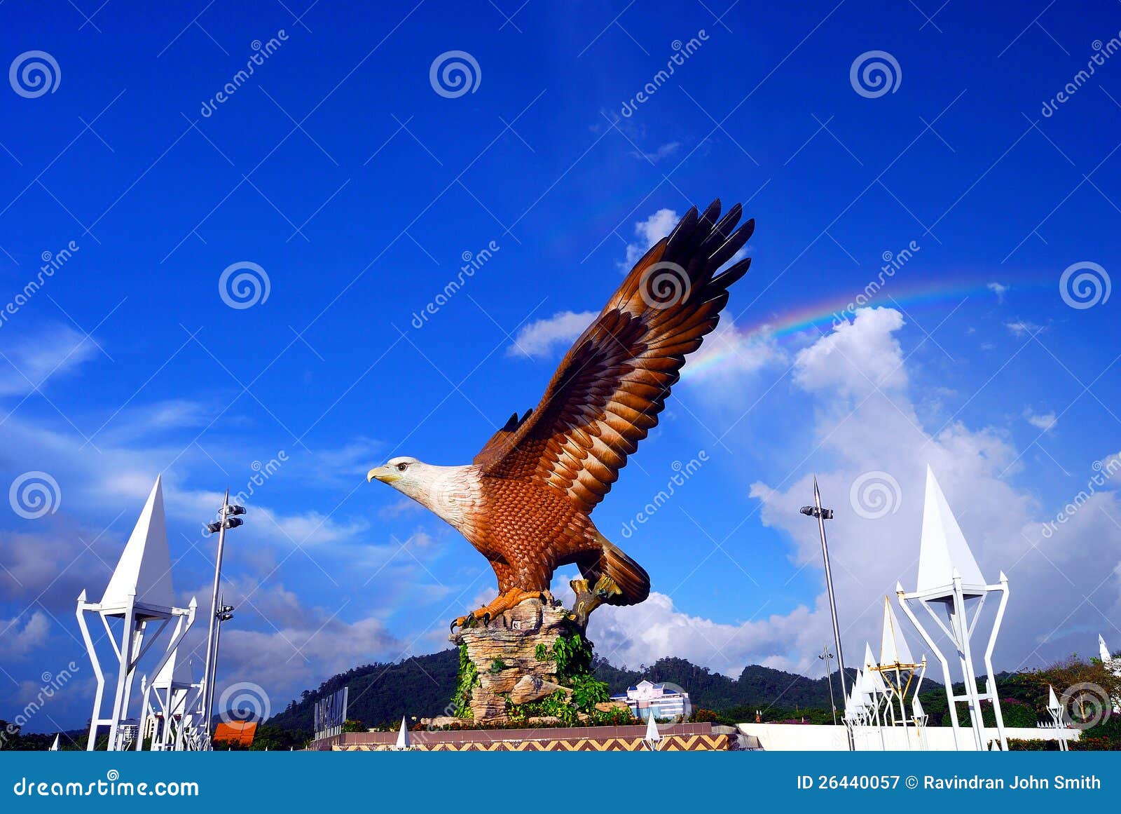 The Dataran Lang (Eagle Square) Editorial Image | CartoonDealer.com ...