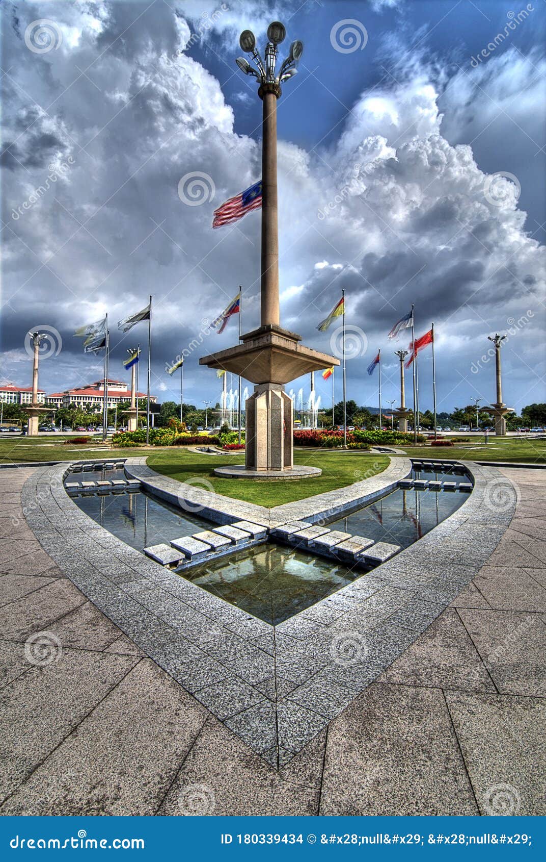 Dataran Putrajaya stock photo. Image of dataran, malaysia - 180339434