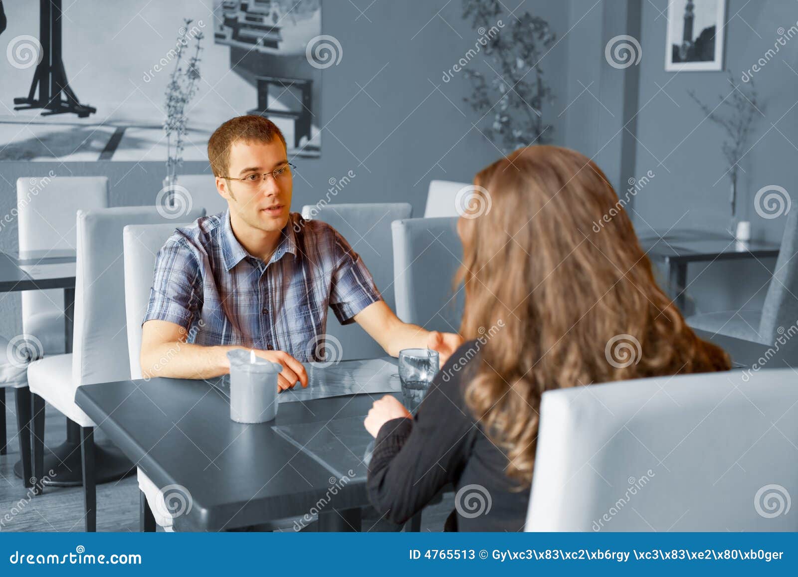Date stock image. Image of love, looking, attractive, conversation ...