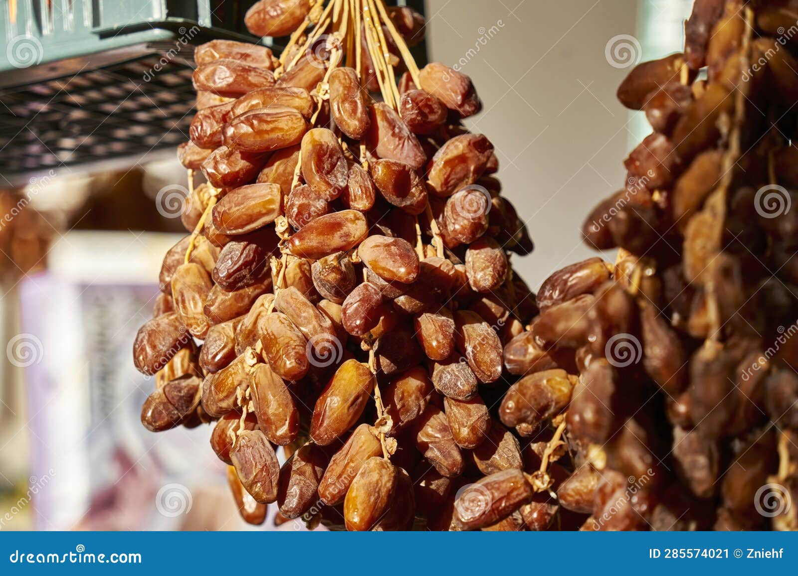 Date Branches Draped with Many Fruits with Dried Dates, the Bread of ...