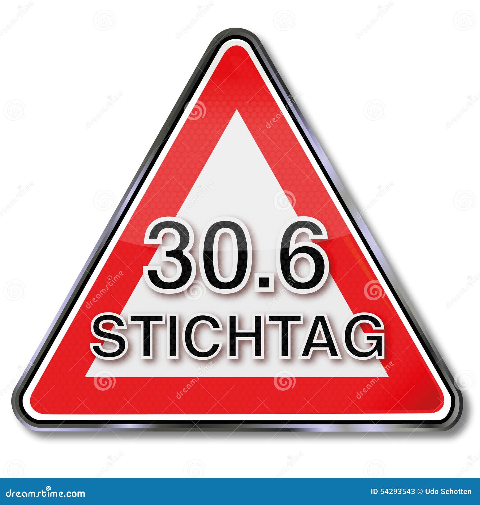 Date-butoir date 30 juin illustration de vecteur. Illustration du ...