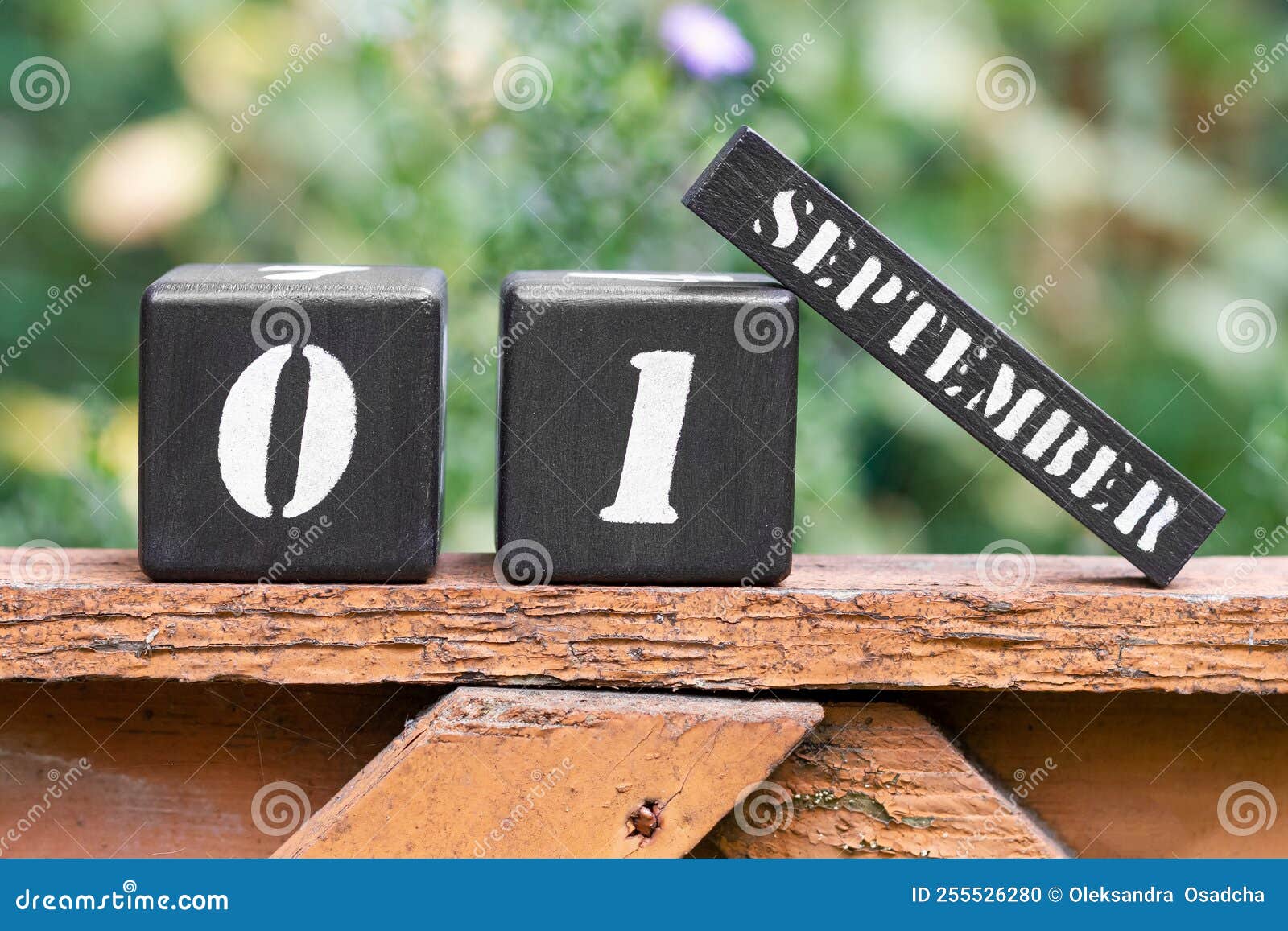 The Date on the Calendar is the First of September. End of Summer ...