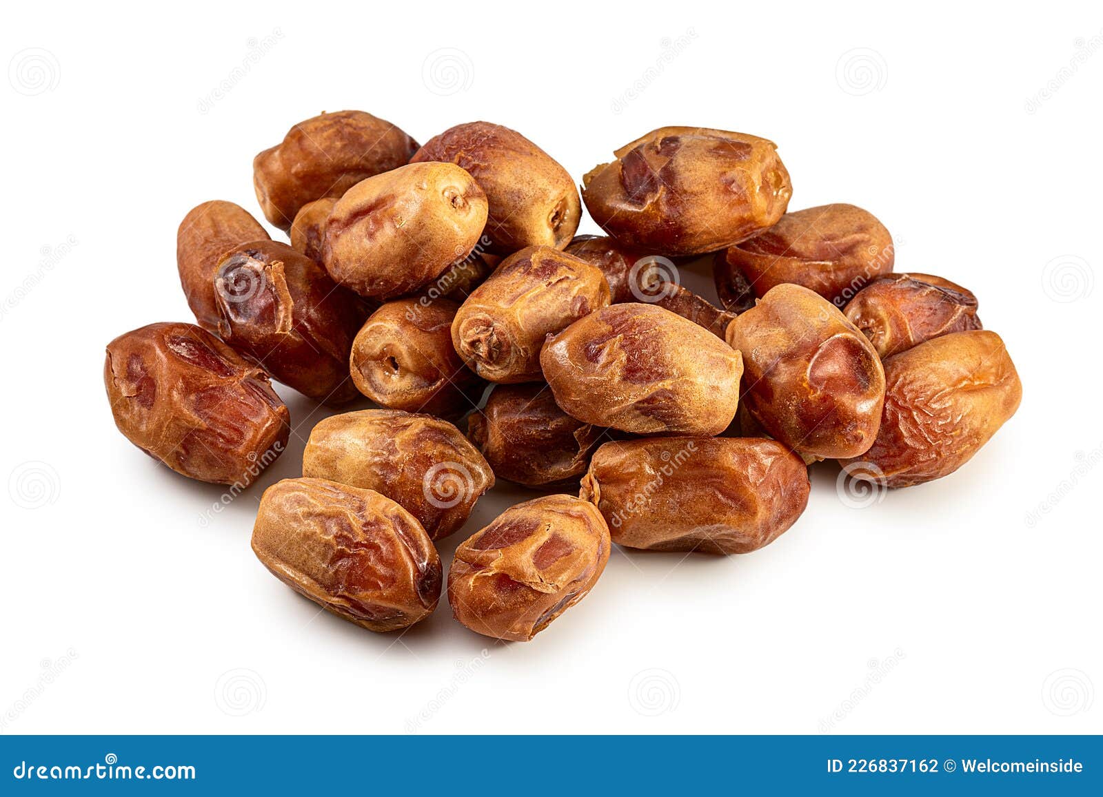 Date Fruit Isolated. Group of Date Fruit Cutout Stock Photo - Image of ...