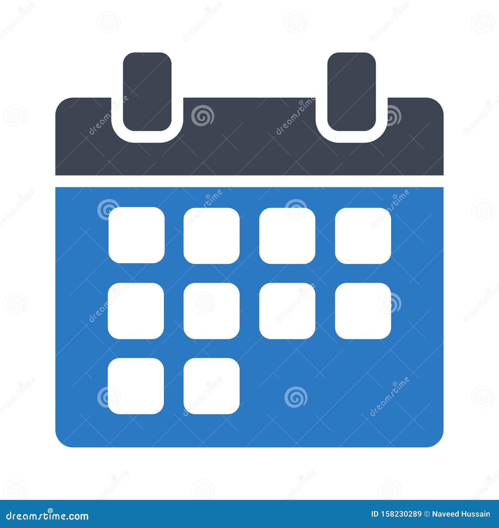 Date Glyph Colour Vector Icon Stock Image - Image of graphic, sign ...