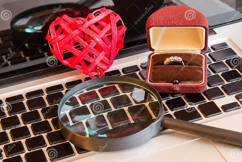 Date on line stock photo. Image of computer, communicate - 53543290