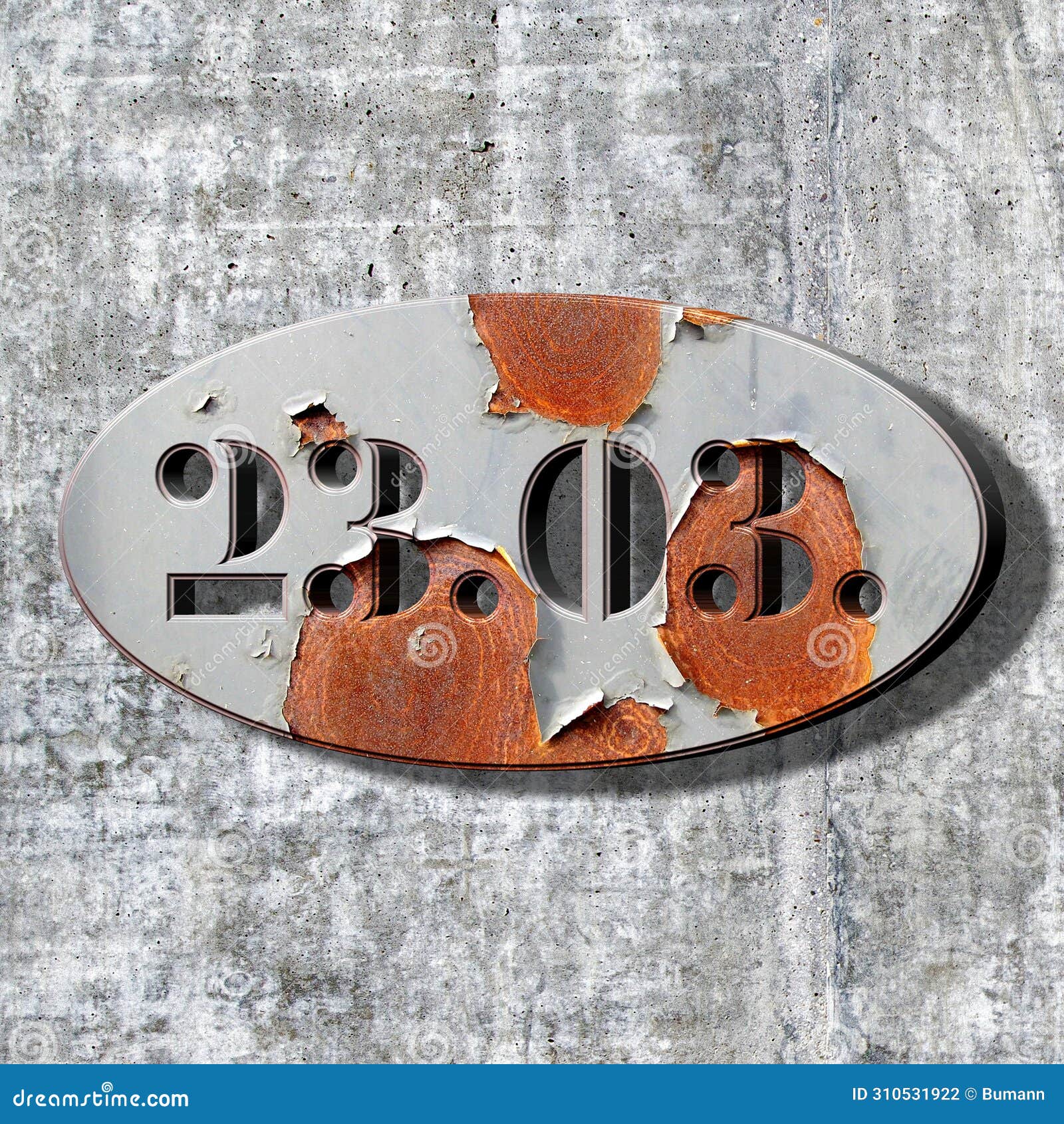 Date: March 23rd - Word, Lettering or Text As 3D Illustration, 3D ...