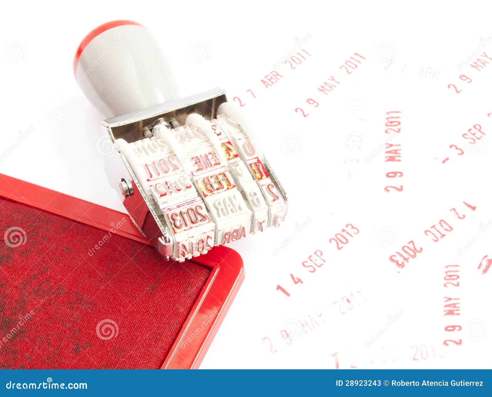 Date months years stamper stock image. Image of decision - 28923243