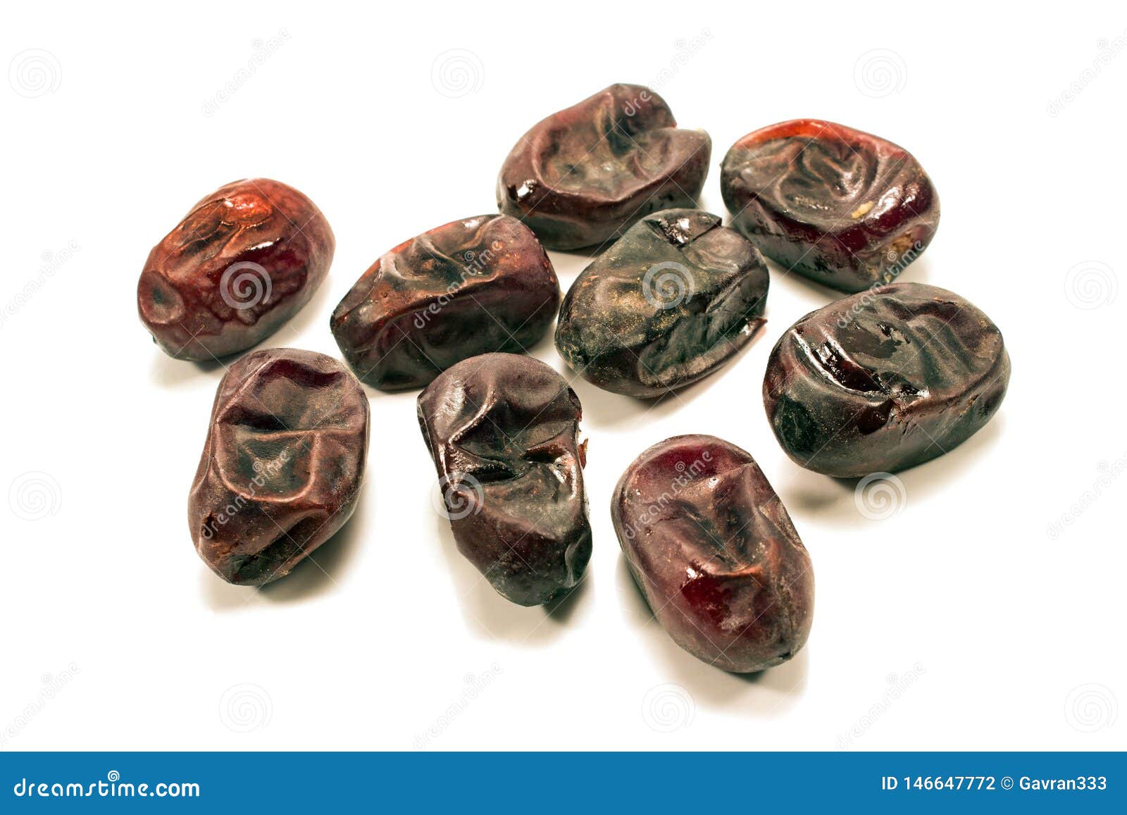 Date Palm Dry Fruit Isolated on White Stock Photo - Image of organic ...