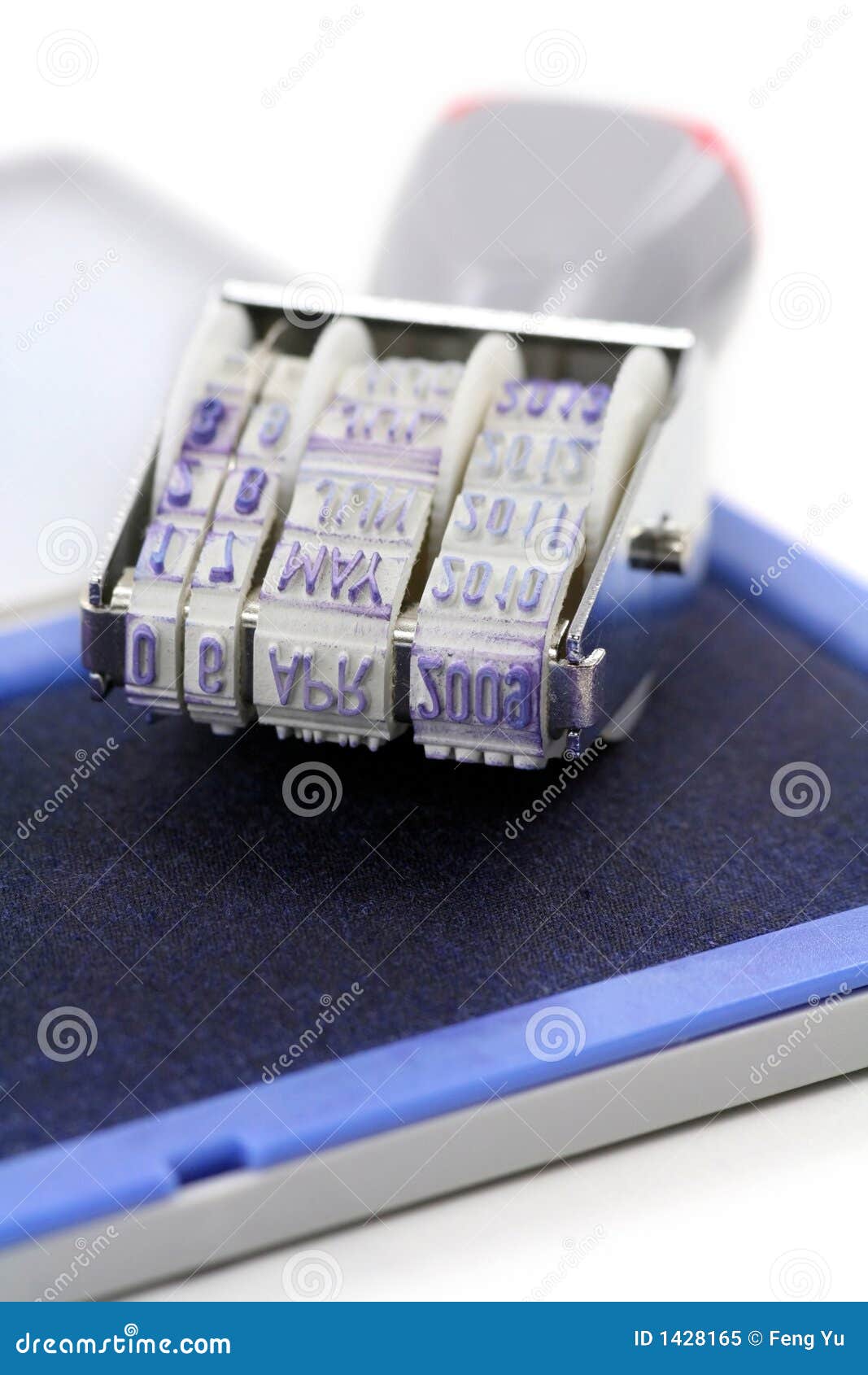 Date Stamp stock image. Image of rubberstamp, supplies - 1428165