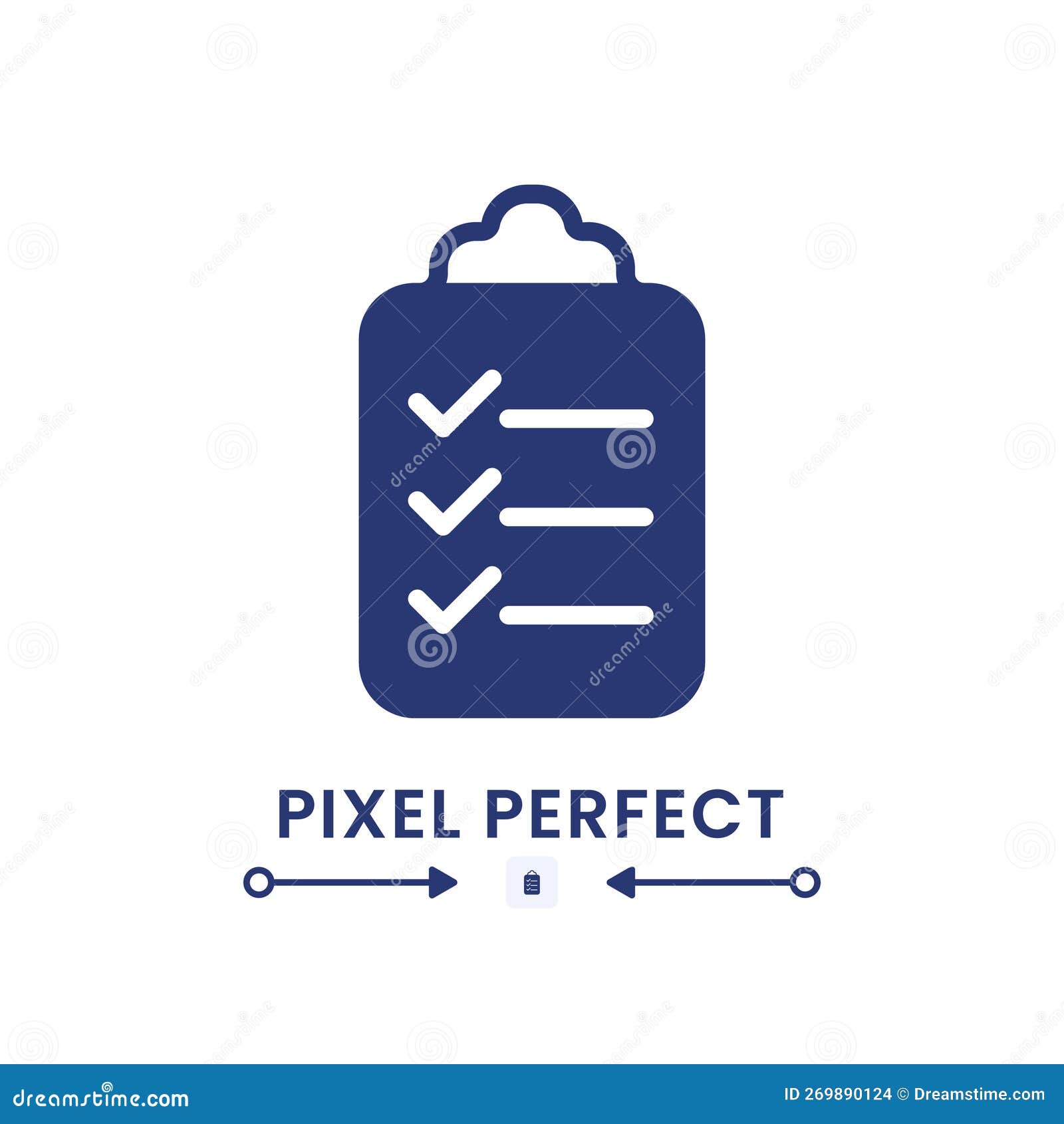 Date Tasks Black Solid Desktop Icon Stock Vector - Illustration of sign ...