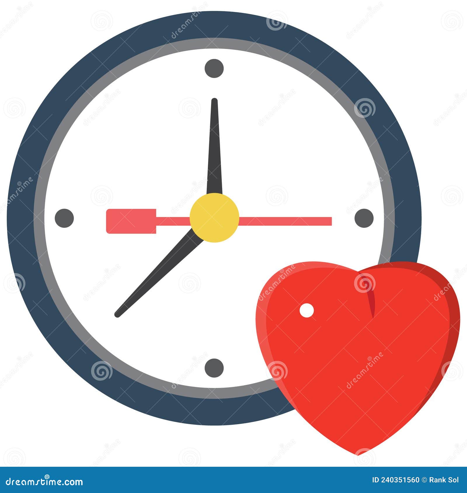 Date Time Vector Icon Which Can Easily Modify or Edit Stock ...